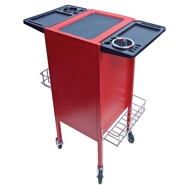 Red Metal Trolley | CosmoProf