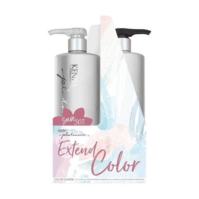 Color Charge Shampoo, Conditioner Liter Duo - Kenra Professional ...