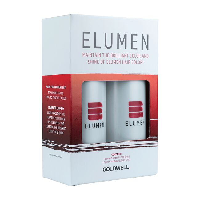 Elumen Color Care Shampoo, Conditioner Liter Duo - Goldwell USA | CosmoProf