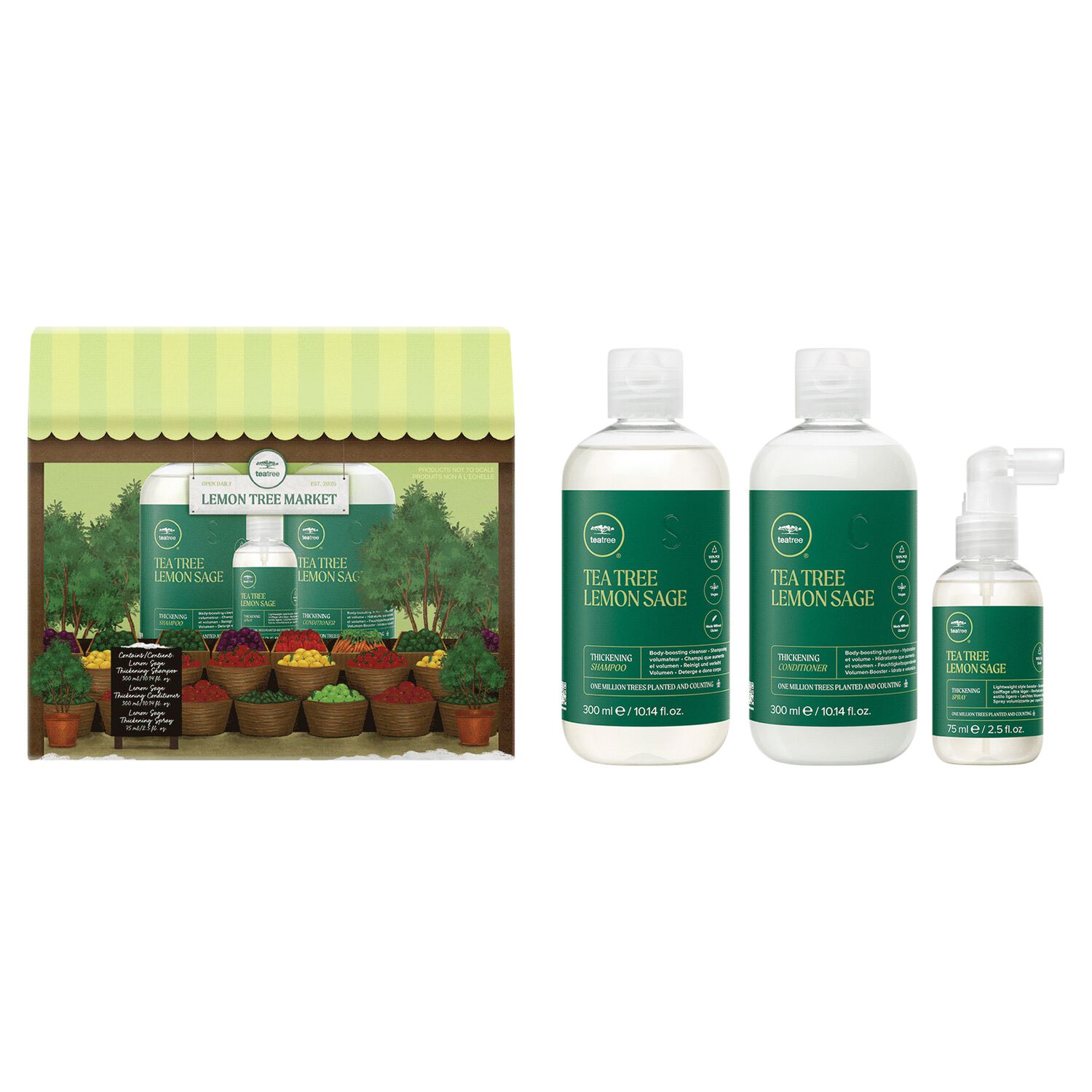 Lemon Tree Market Gift Set - John Paul Mitchell Systems | CosmoProf