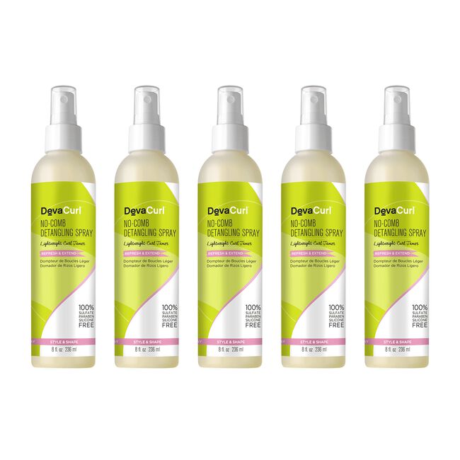 No-Comb Detangling Spray - 5 Count - Deva Curl | CosmoProf