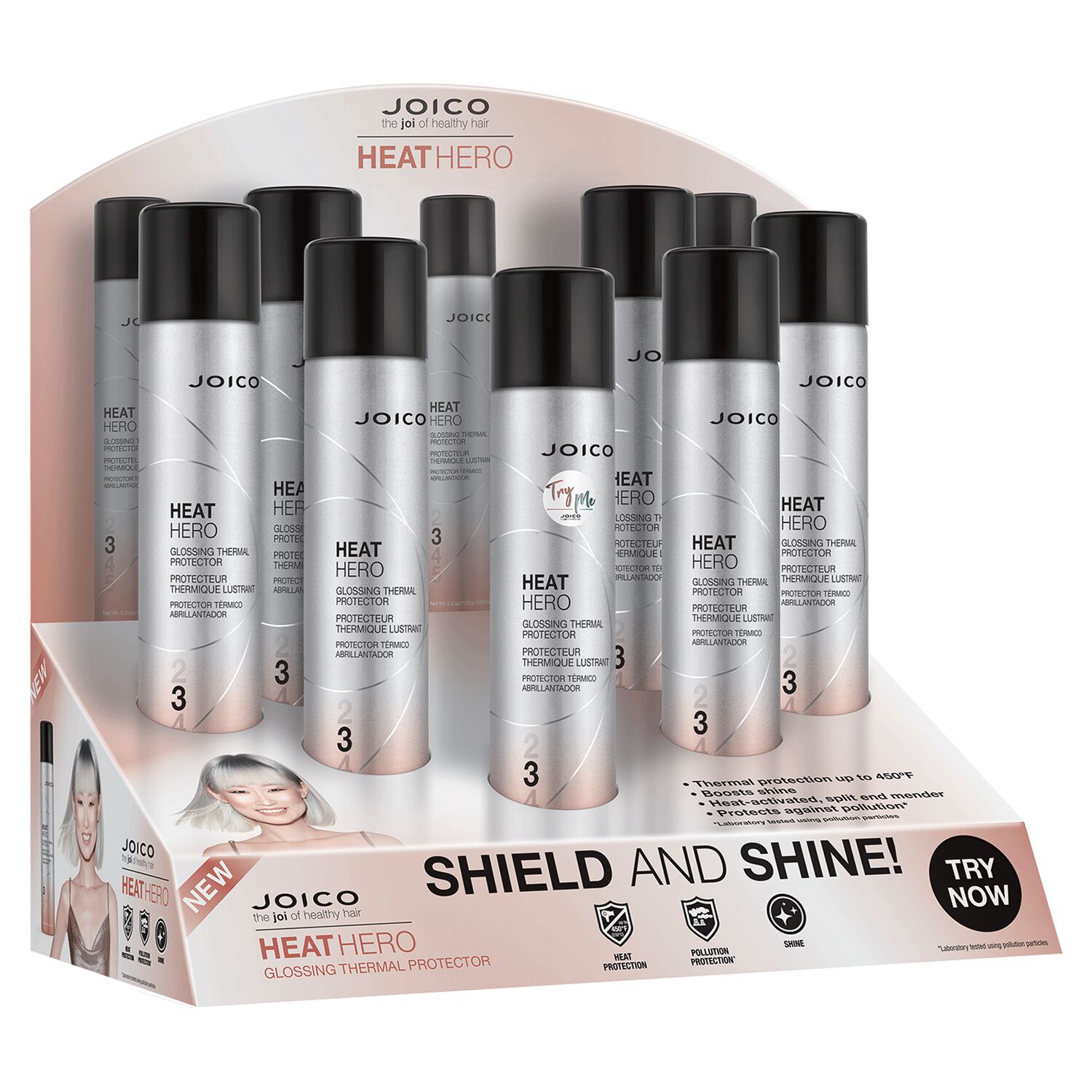 Heat Hero Thermal Spray 12-Piece Intro - Joico | CosmoProf