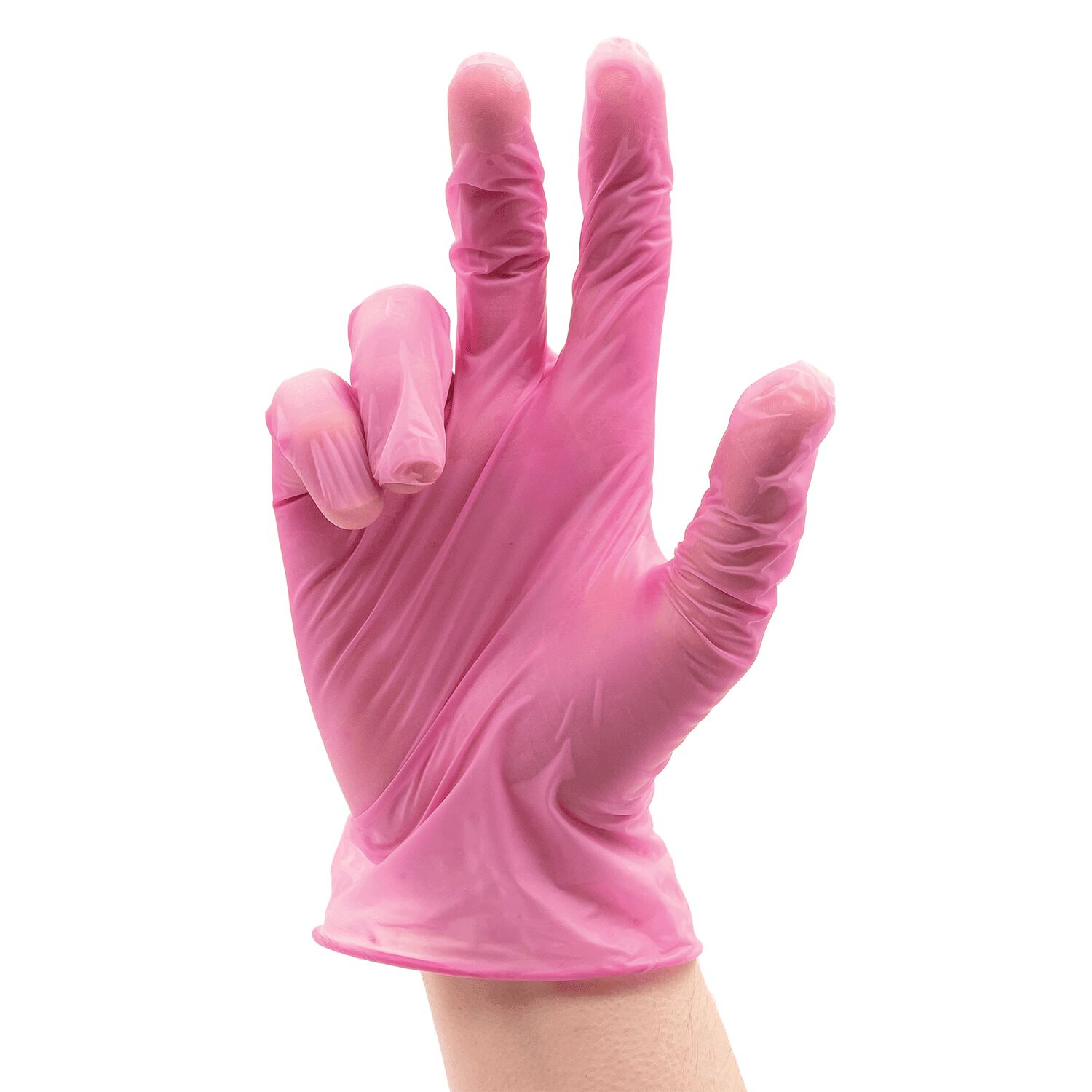 Extra Large Pink Vinyl Disposable Gloves - Colortrak Betty Dain | CosmoProf