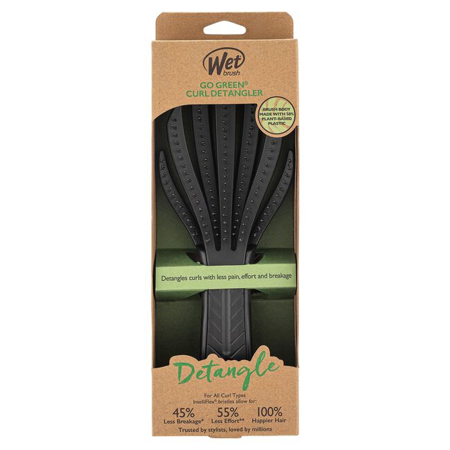 Black Go Green Curl Detangler - Wet Brush | CosmoProf