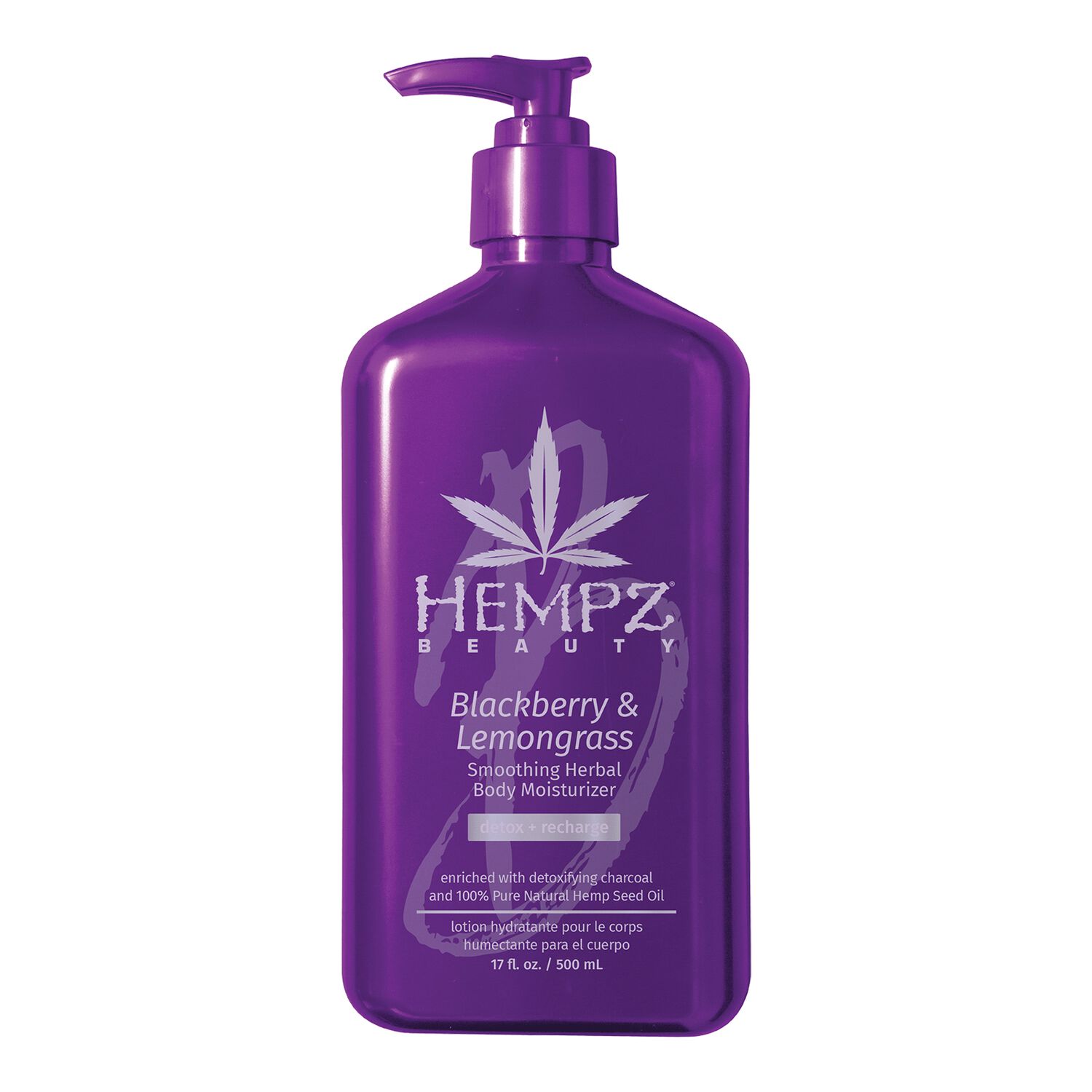 Blackberry & Lemongrass Smoothing Herbal Body Moisturizer - Hempz ...