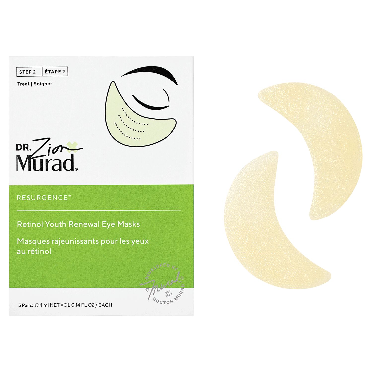 Retinol Youth Renewal Eye Mask - Murad | CosmoProf