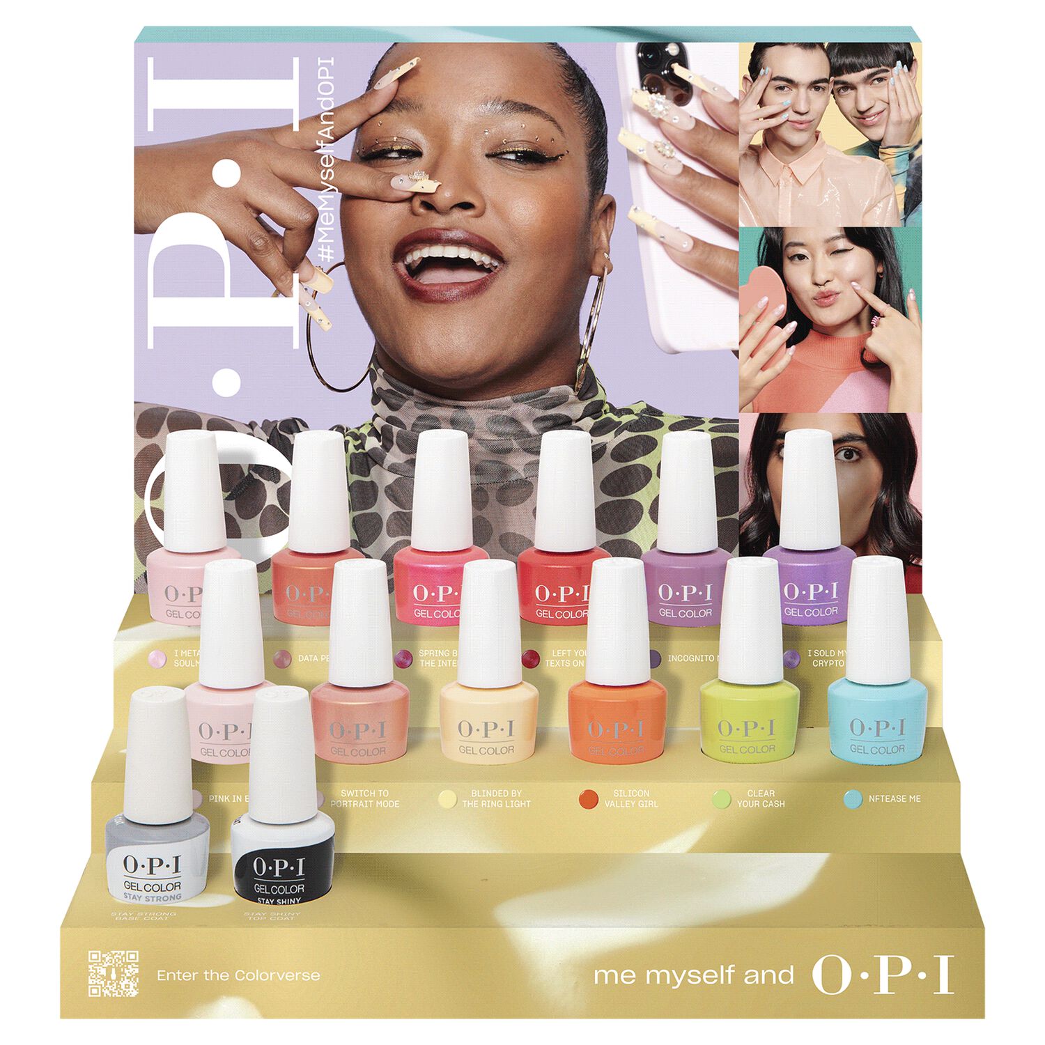 Me, Myself, and OPI GelColor Display - OPI | CosmoProf