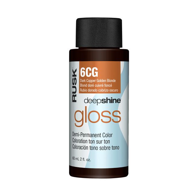 Deepshine Luminating Lightener, Gloss 6N, 6CG Color Shades - Rusk ...