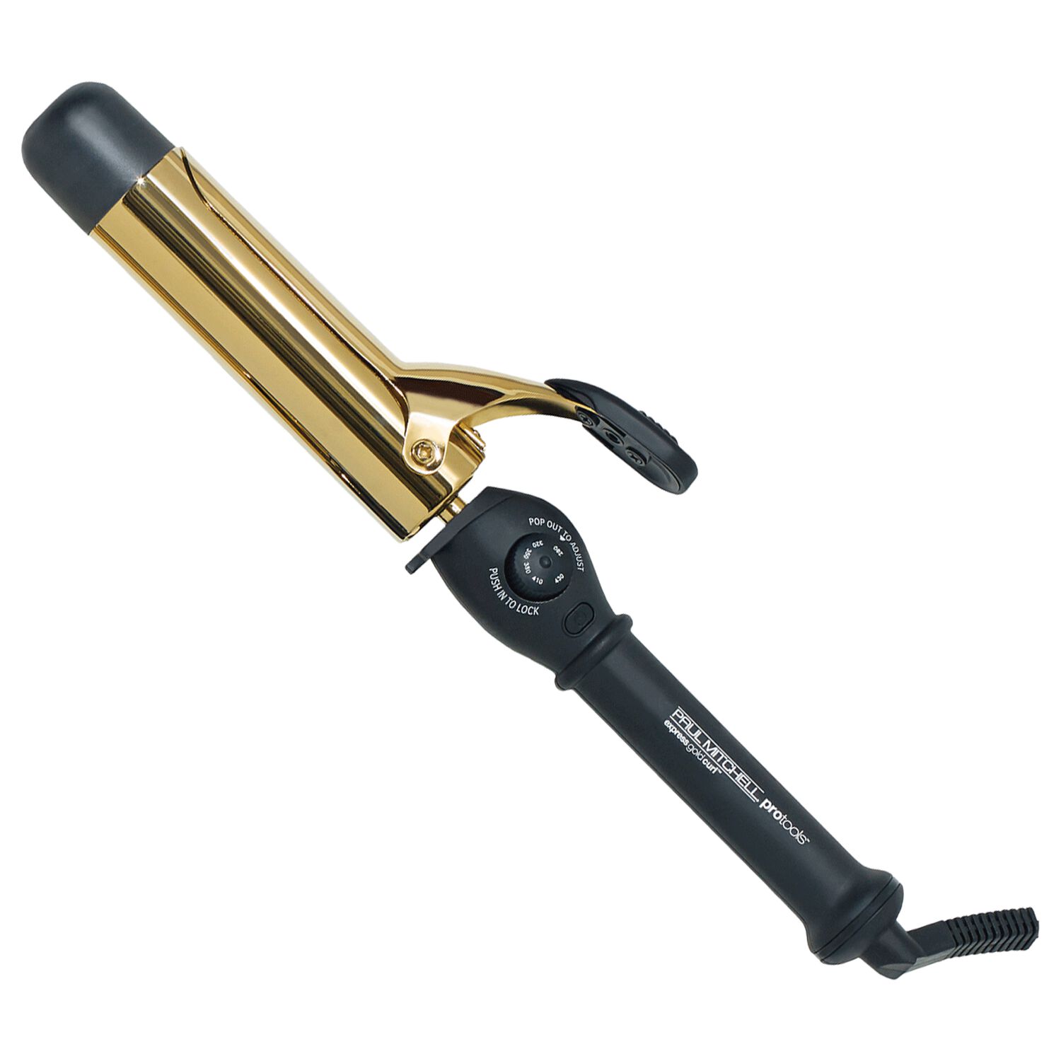 Express Gold Curl 1.5 Inch Spring Barrel Curling Iron - John Paul ...