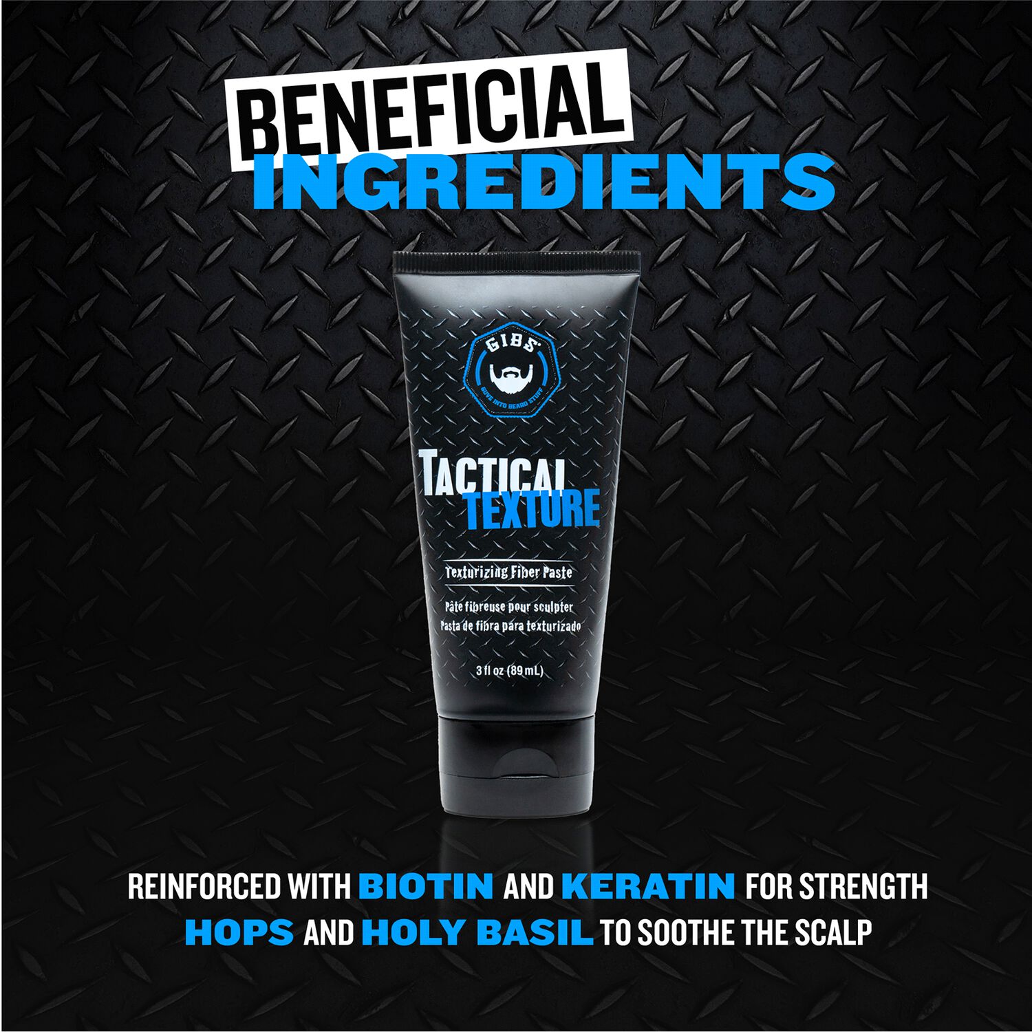 Tactical Texture Texturizing Fiber Paste - GIBS Grooming | CosmoProf