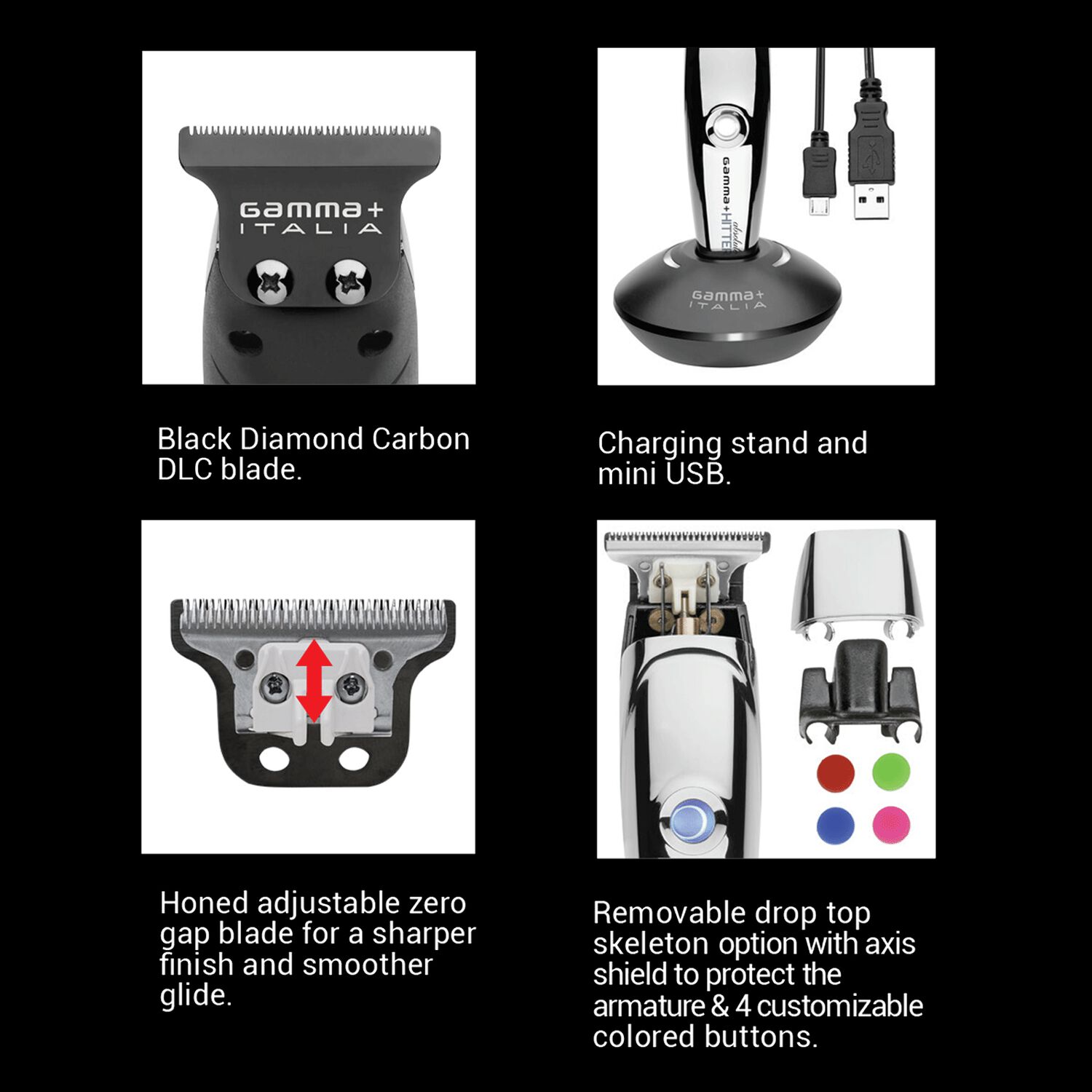 Absolute Hitter Matte Cordless Trimmer - Gamma+ | CosmoProf