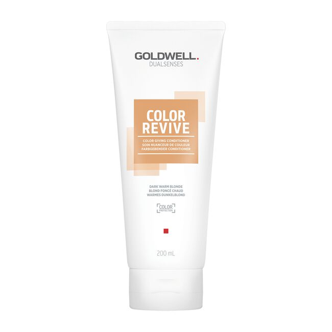 Dualsenses Color Revive Conditioner - Dark Warm Blonde - Goldwell USA ...