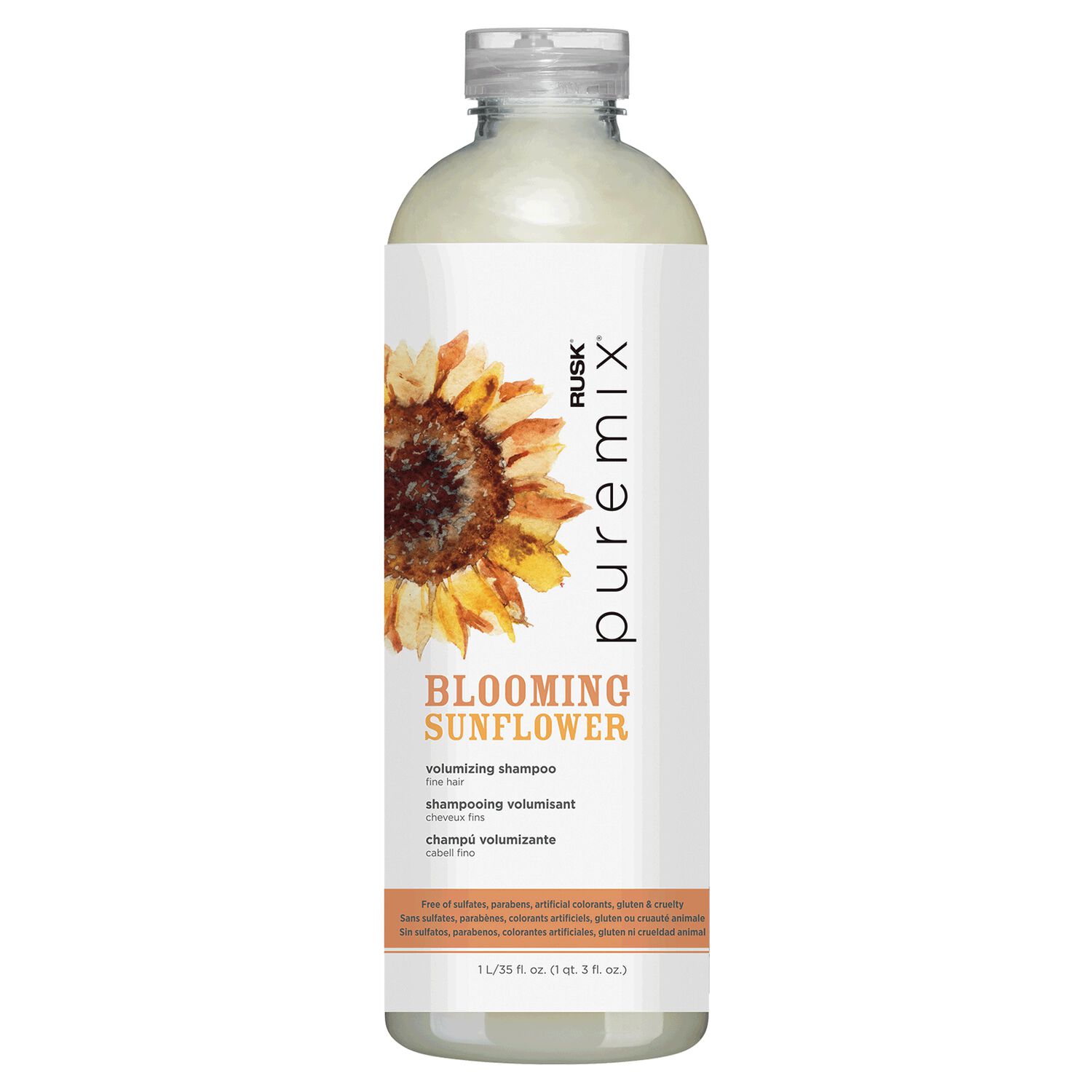 Puremix Blooming Sunflower Shampoo - Rusk | Cosmoprof