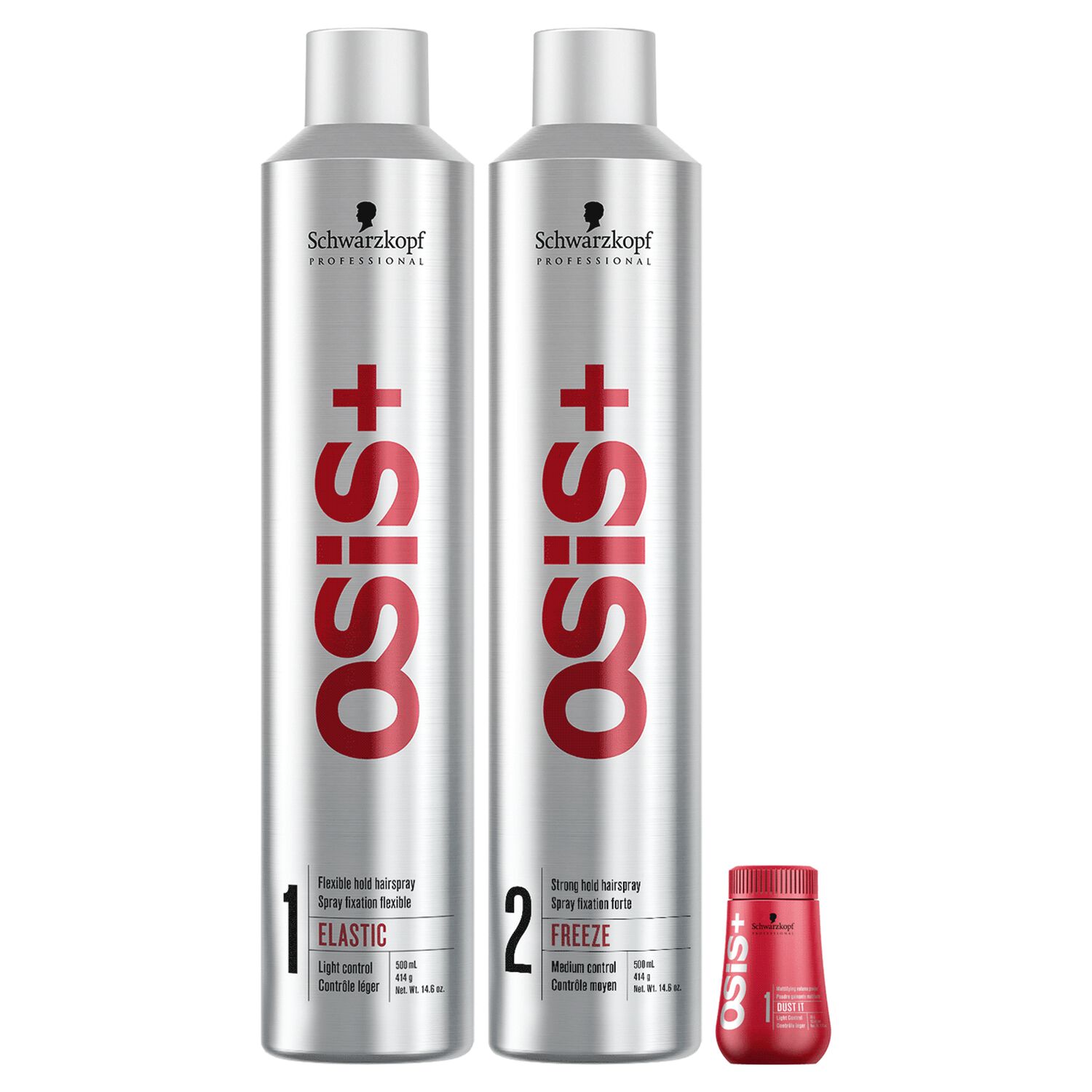 OSIS+ Hairspray + Dust It Trio - Schwarzkopf Professional | CosmoProf