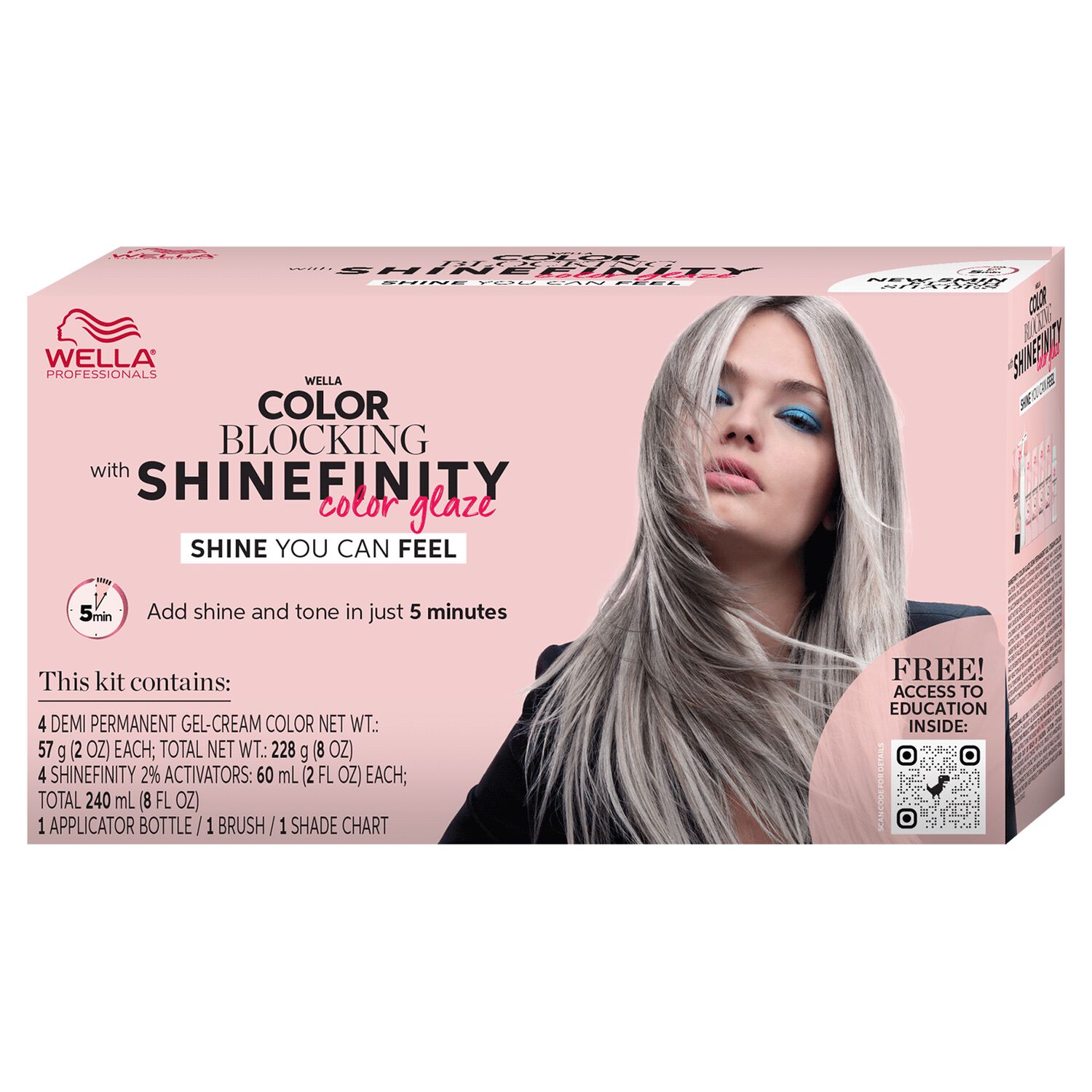 Color Blocking with Shinefinity Color Glaze Kit - Wella | CosmoProf