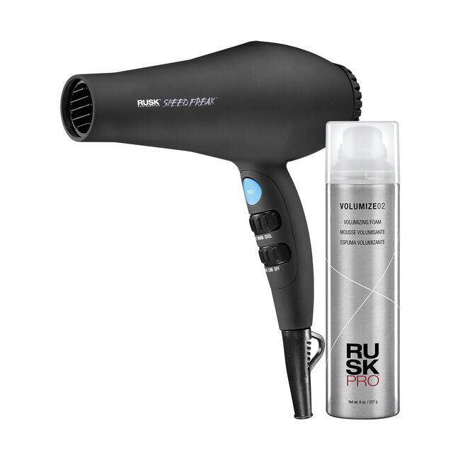 Speed Freak Ceramic Dryer, RuskPRO Volumizing Foam - Rusk | CosmoProf