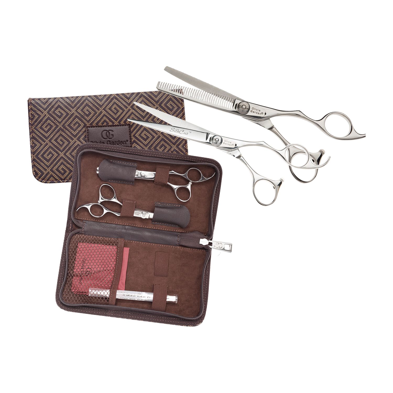 Silkcut 6.5 Inch Shear with Thinner - Olivia Garden | CosmoProf