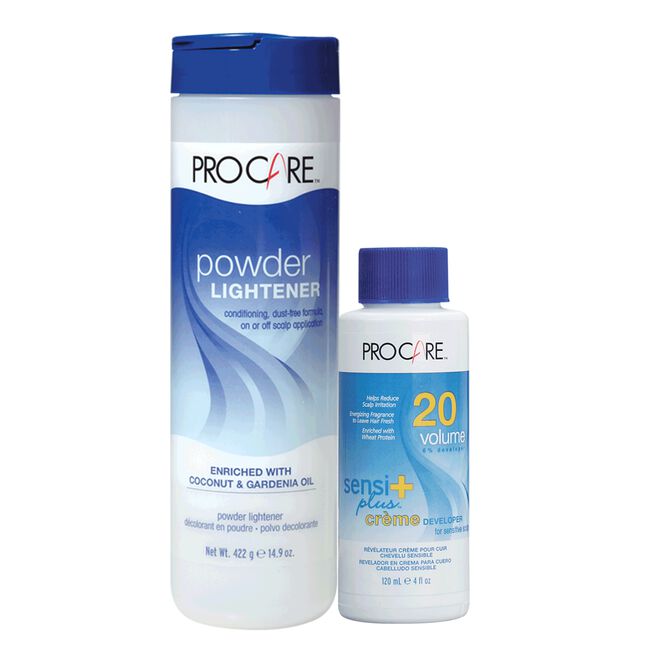 ProCare Sensi + 20 Volume Developer with Powder Lightener - Pro Care ...