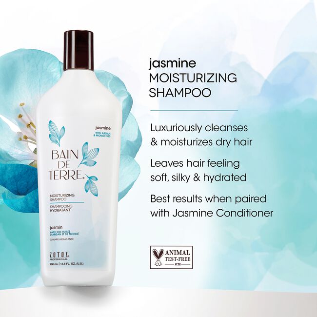 Jasmine Moisturizing Shampoo - Bain de Terre | CosmoProf