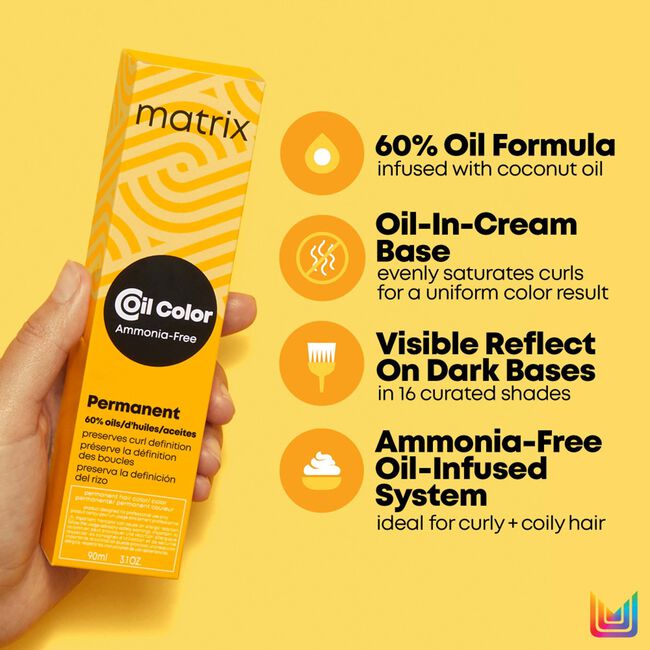 6W Light Brown Warm Coil Color - Matrix | CosmoProf