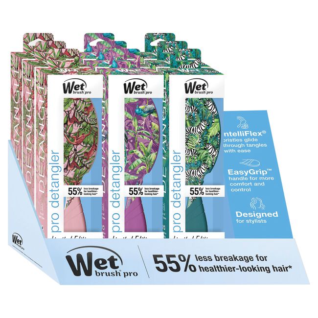 Pro Detangler Into the Wild Display - Wet Brush | CosmoProf