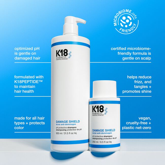 Damage Shield pH Protective Shampoo - K18 Biomimetic Hairscience | CosmoProf