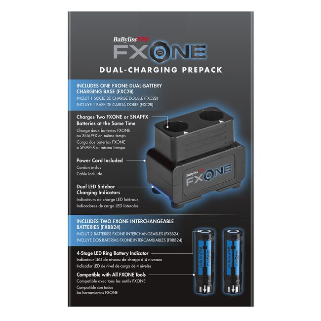 FXONE Dual-Charging Prepack - BaBylissPRO | CosmoProf