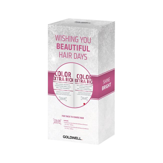 Dualsenses Color Xtra Rich Shampoo, Conditioner Holiday Duo - Goldwell ...