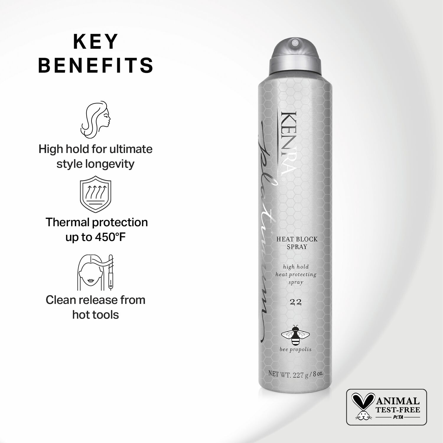 Platinum Heat Block Spray 22 - Kenra Professional | CosmoProf