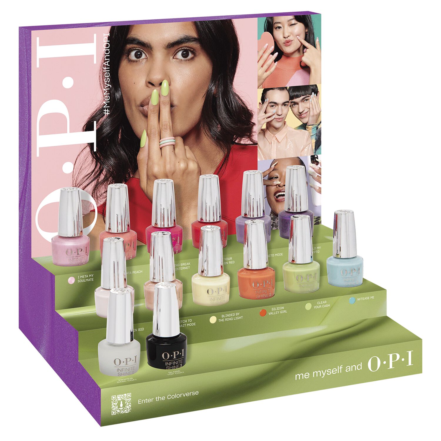 Me, Myself, and OPI Infinite Shine Display - OPI | CosmoProf