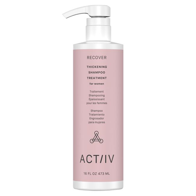 Recover Thickening Shampoo Treatment for Women - ACTiiV Hair Science ...