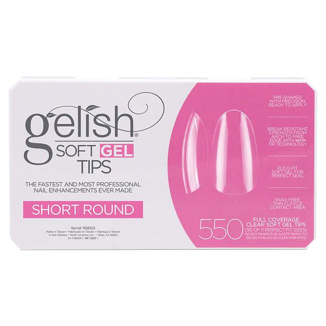 Short Round Soft Gel Kit - Gelish | CosmoProf