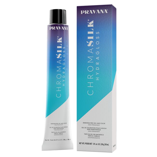 8B Light Blue Blonde ChromaSilk HydraGloss Demi-Permanent Gel Hair ...