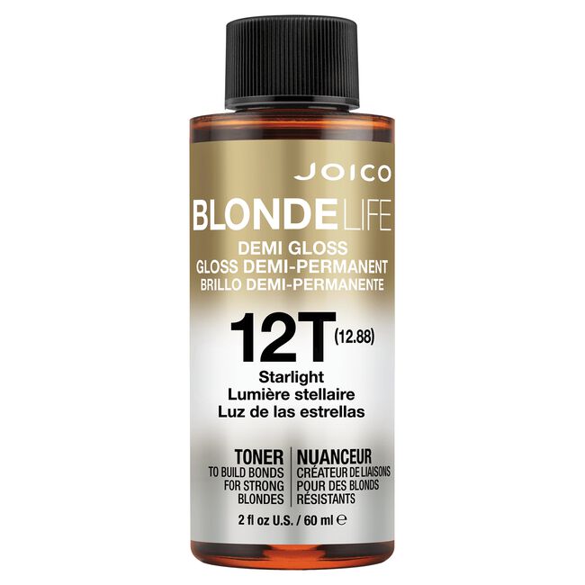 12T Starlight Blonde Life Demi Gloss Liquid Toner - Joico | CosmoProf