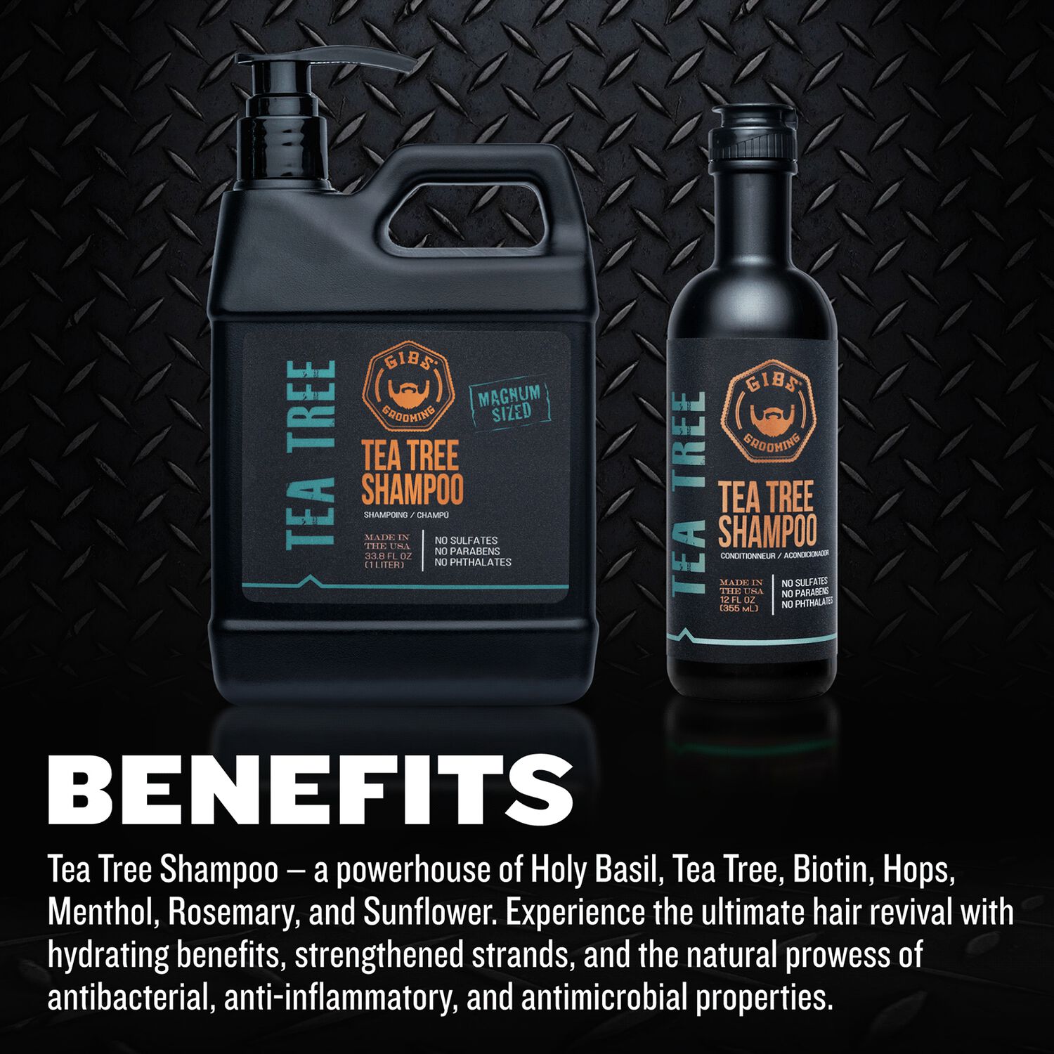 Tea Tree Shampoo - GIBS Grooming | CosmoProf