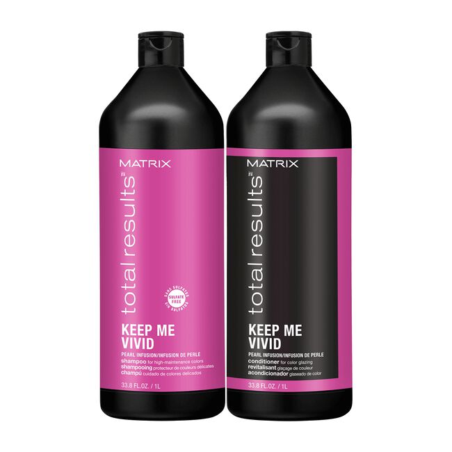 Total Results Keep Me Vivid Shampoo, Conditioner Liter Duo - Matrix ...