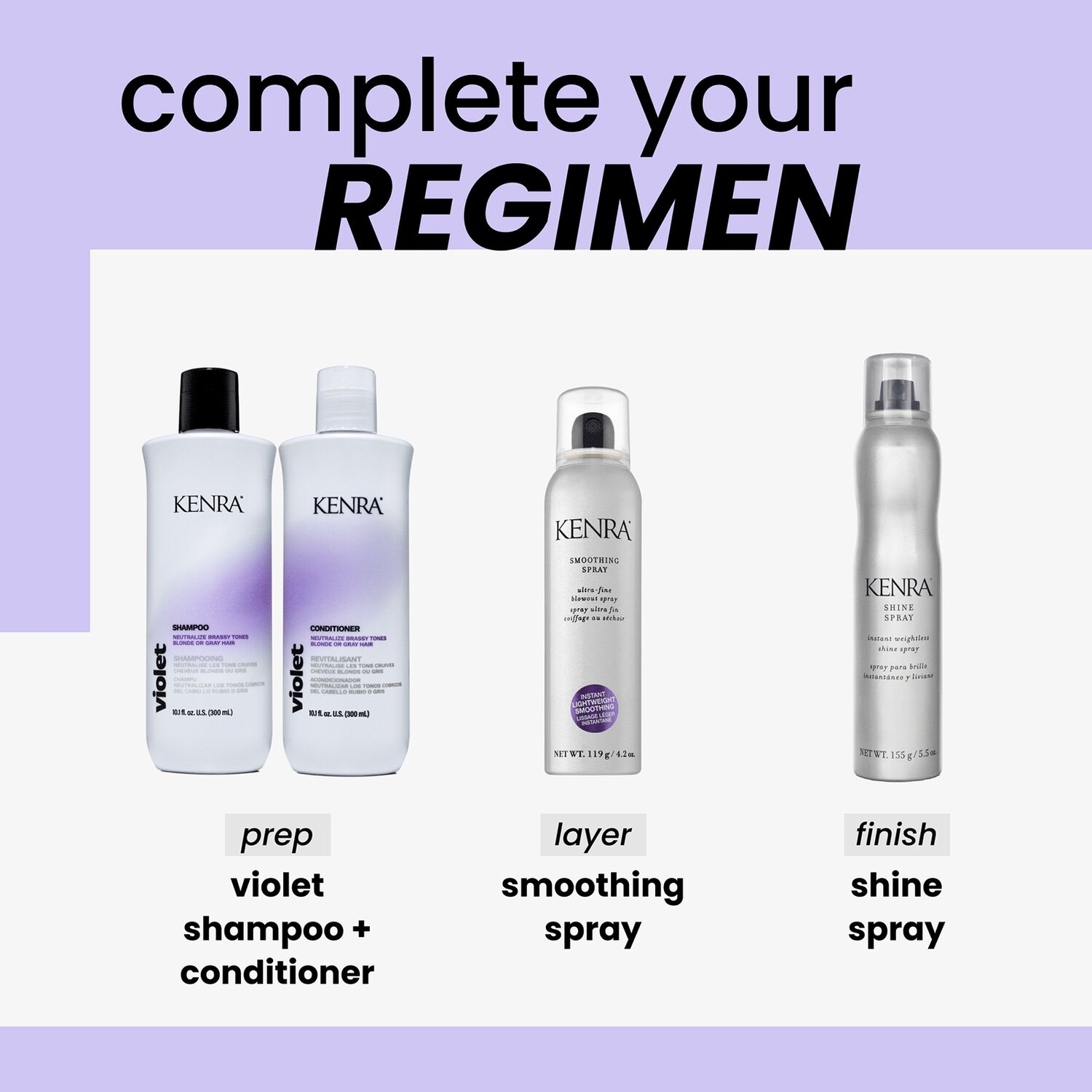 Violet Shampoo - Kenra Professional | CosmoProf