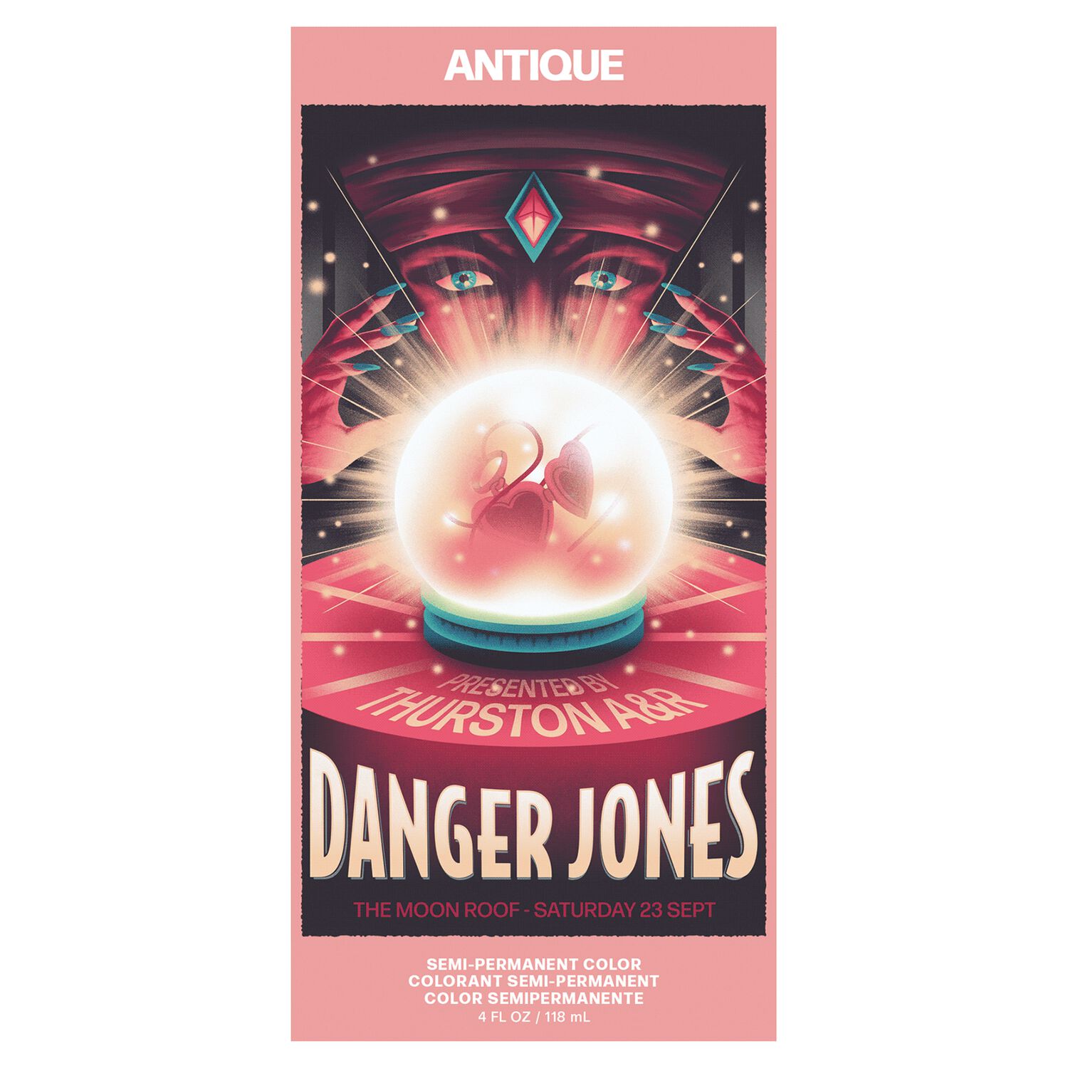 Antique Rose Gold Semi-Permanent Hair Color - Danger Jones | CosmoProf