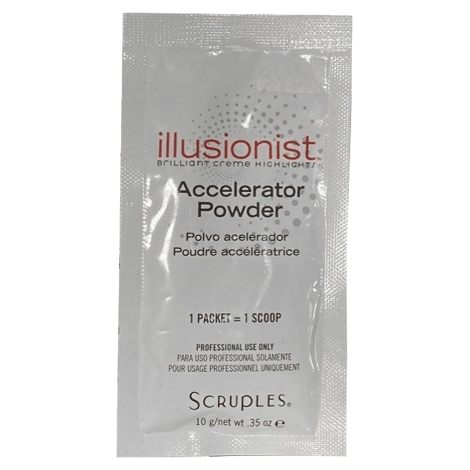 Accelerator Powder Packet - Scruples | CosmoProf
