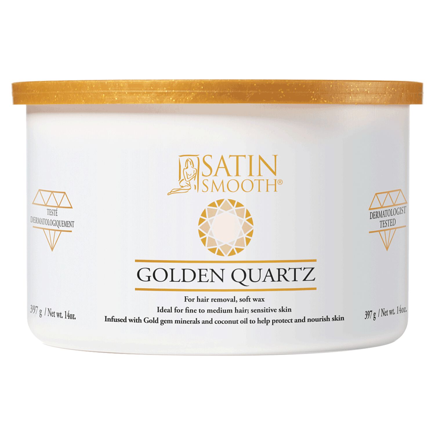 Gem Wax Golden Quartz - Satin Smooth | CosmoProf