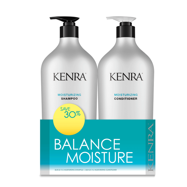 Moisturizing Shampoo, Conditioner Liter Duo - Kenra Professional ...