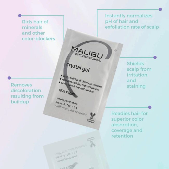 Crystal Gel Treatment Box - Malibu C | CosmoProf