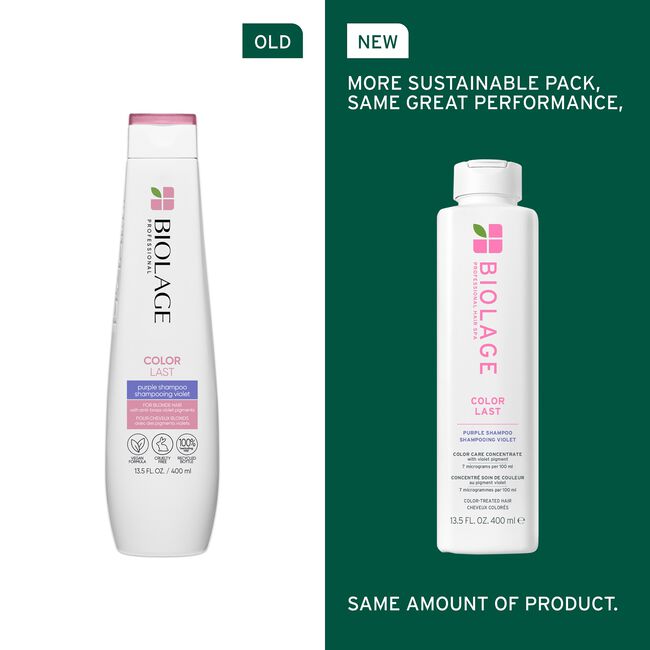 ColorLast Purple Shampoo for Color-Treated Hair - Biolage | CosmoProf