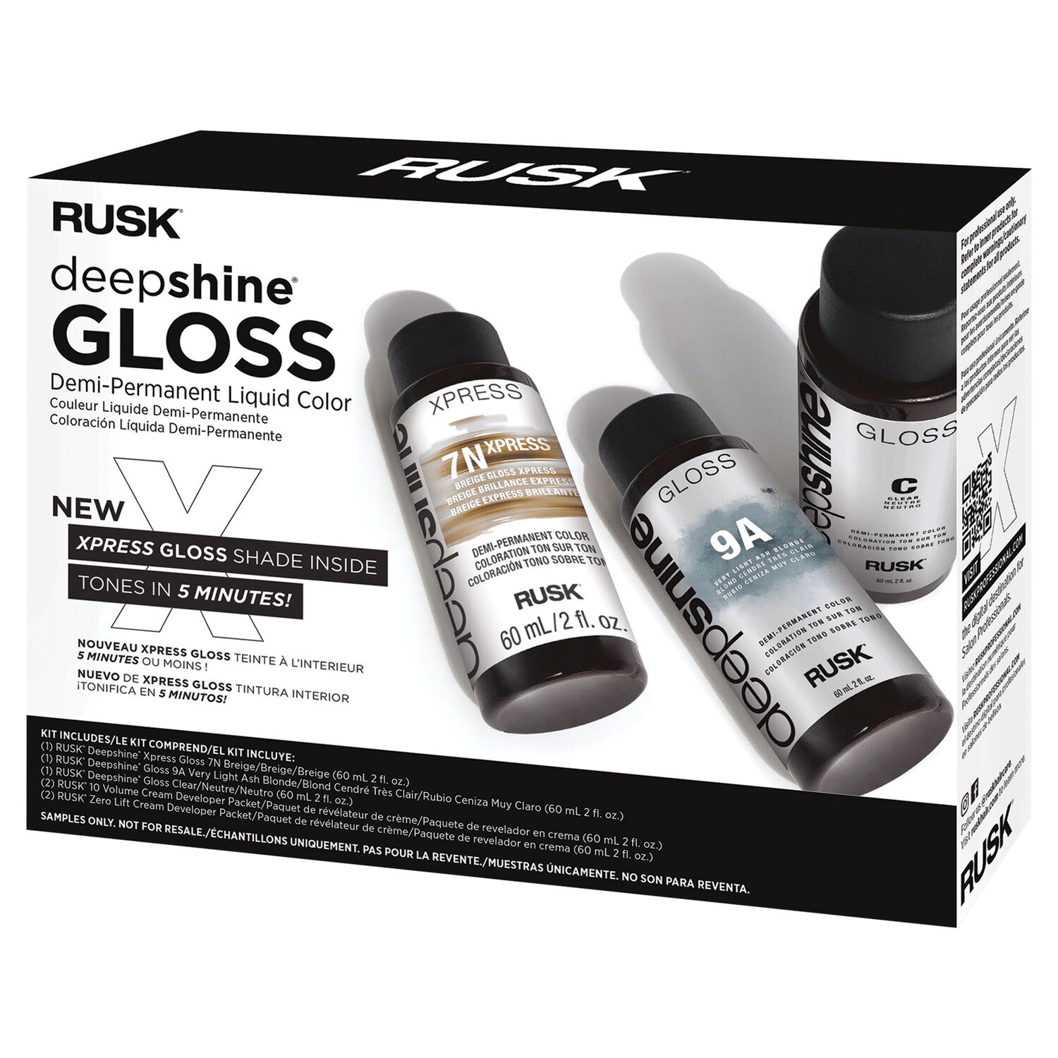 Xpress Gloss Color Kit - Rusk | CosmoProf