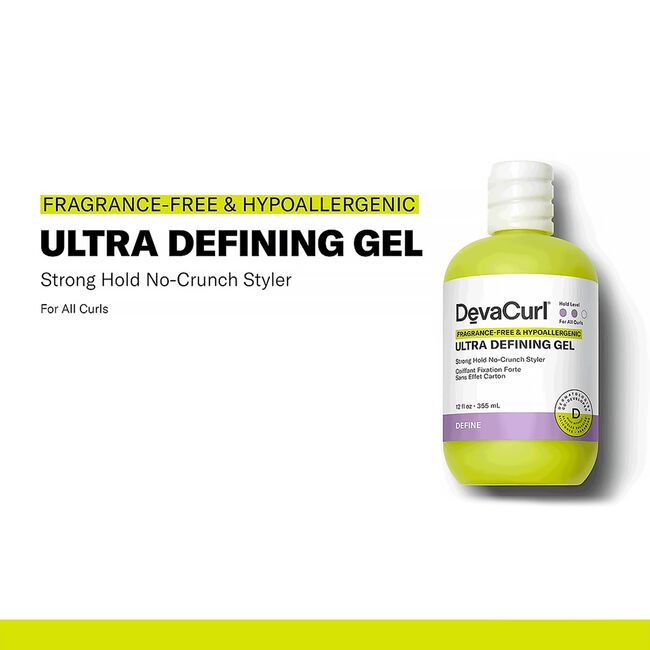 Fragrance-Free & Hypoallergenic Ultra Defining Gel - Deva Curl | CosmoProf