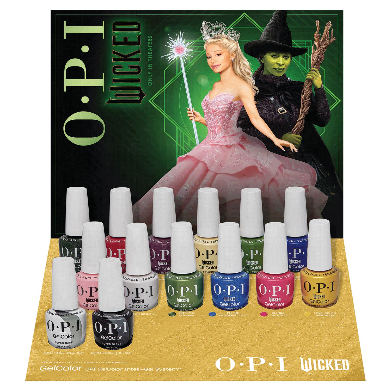 Wicked Holiday GelColor Chipboard Display - OPI | CosmoProf