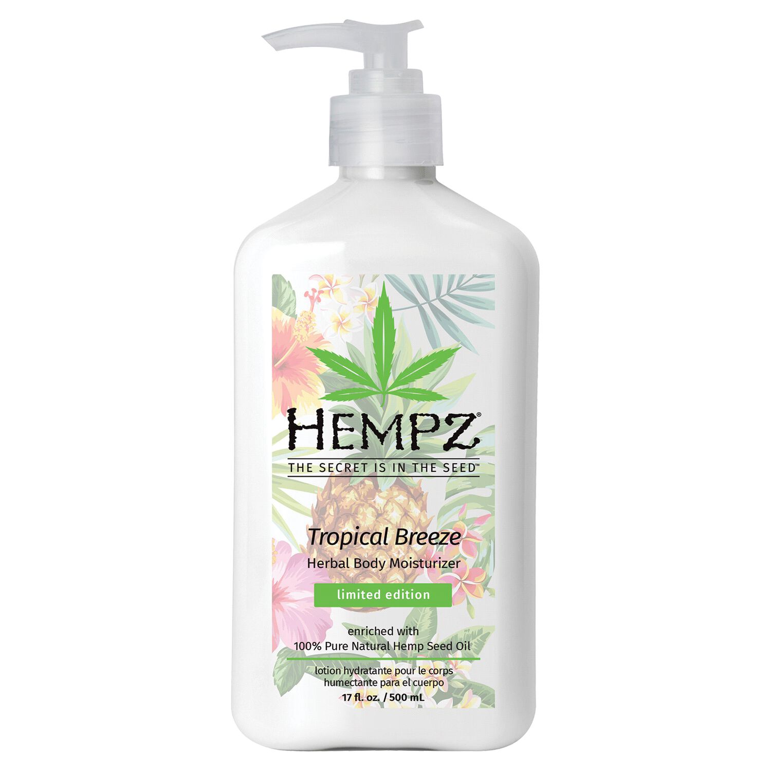 Tropical Breeze Herbal Body Moisturizer - Hempz | CosmoProf