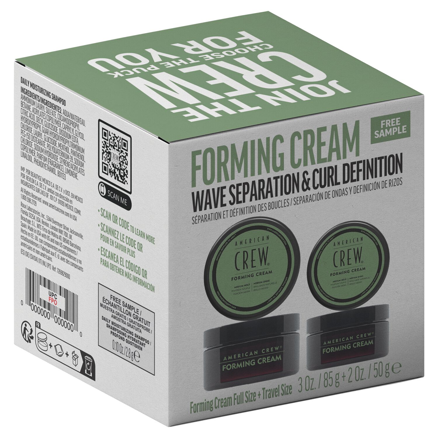 Forming Cream Duo Gift Set - American Crew | CosmoProf