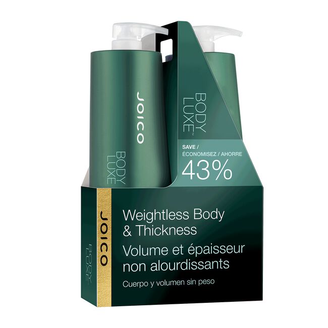 Body Luxe Shampoo and Conditioner Liter Duo - Joico | CosmoProf