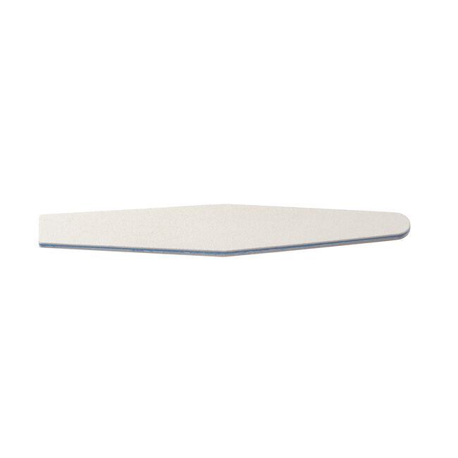 Angle Board Nail File White 12-Count - Beauty Secrets | CosmoProf